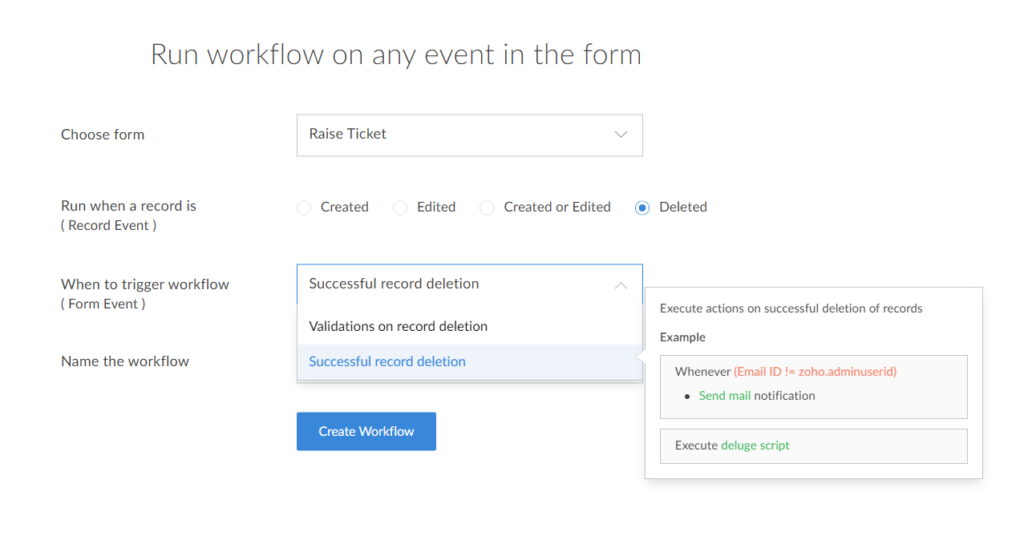 Zoho Creator’s Form Workflow Guide to Optimal Productivity